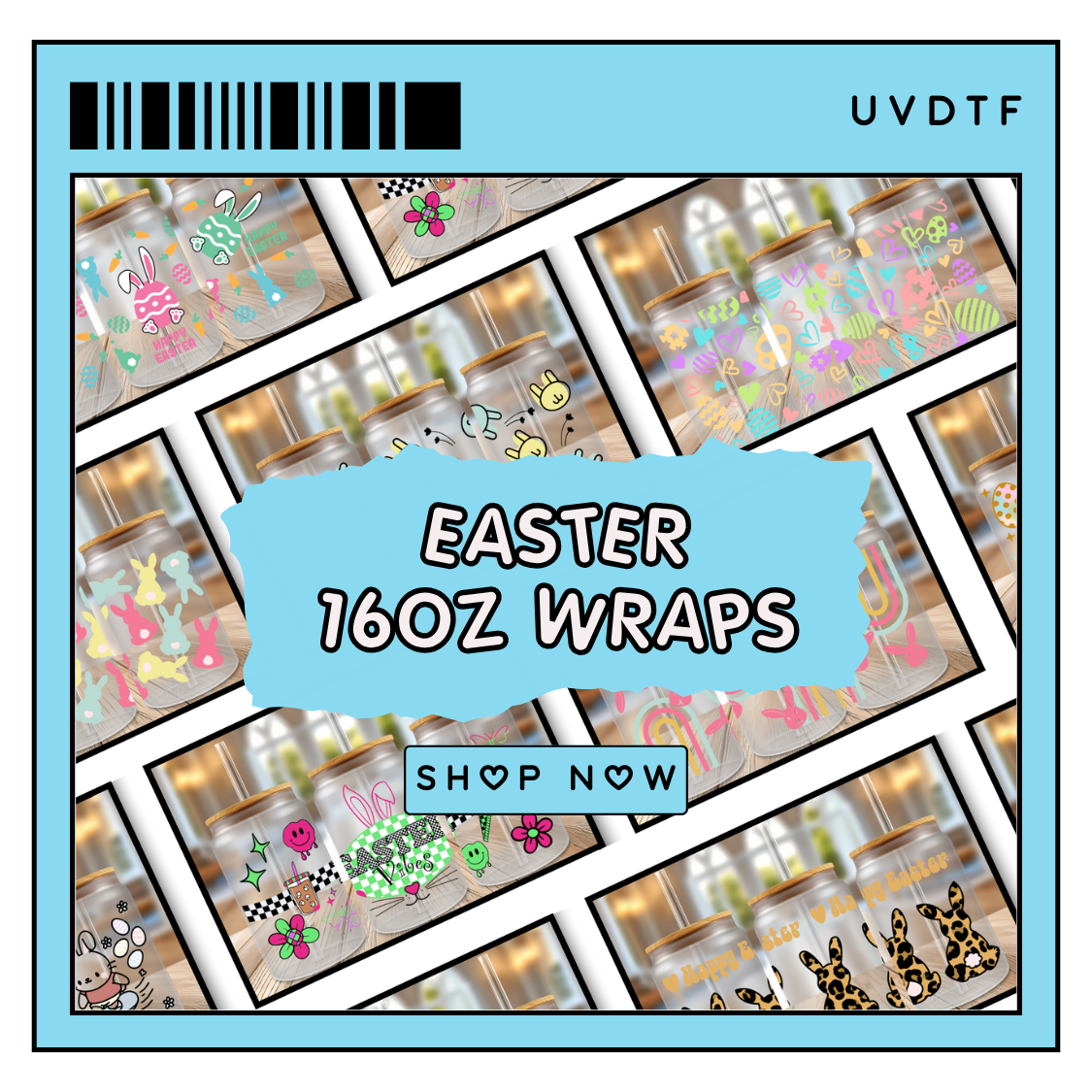 UVDTF - EASTER - 16OZ WRAPS – Little Print Shop