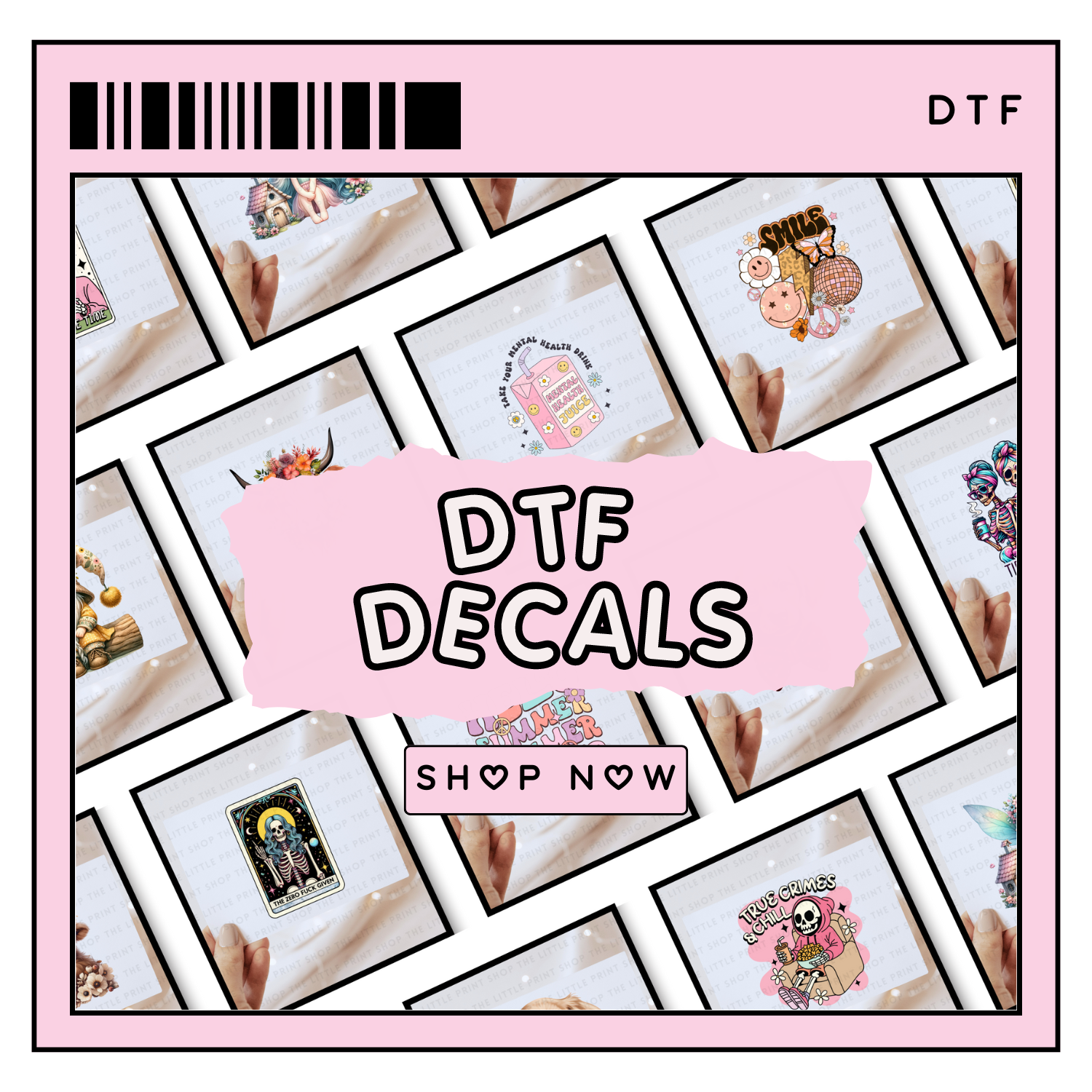 DTF - Decals – Little Print Shop