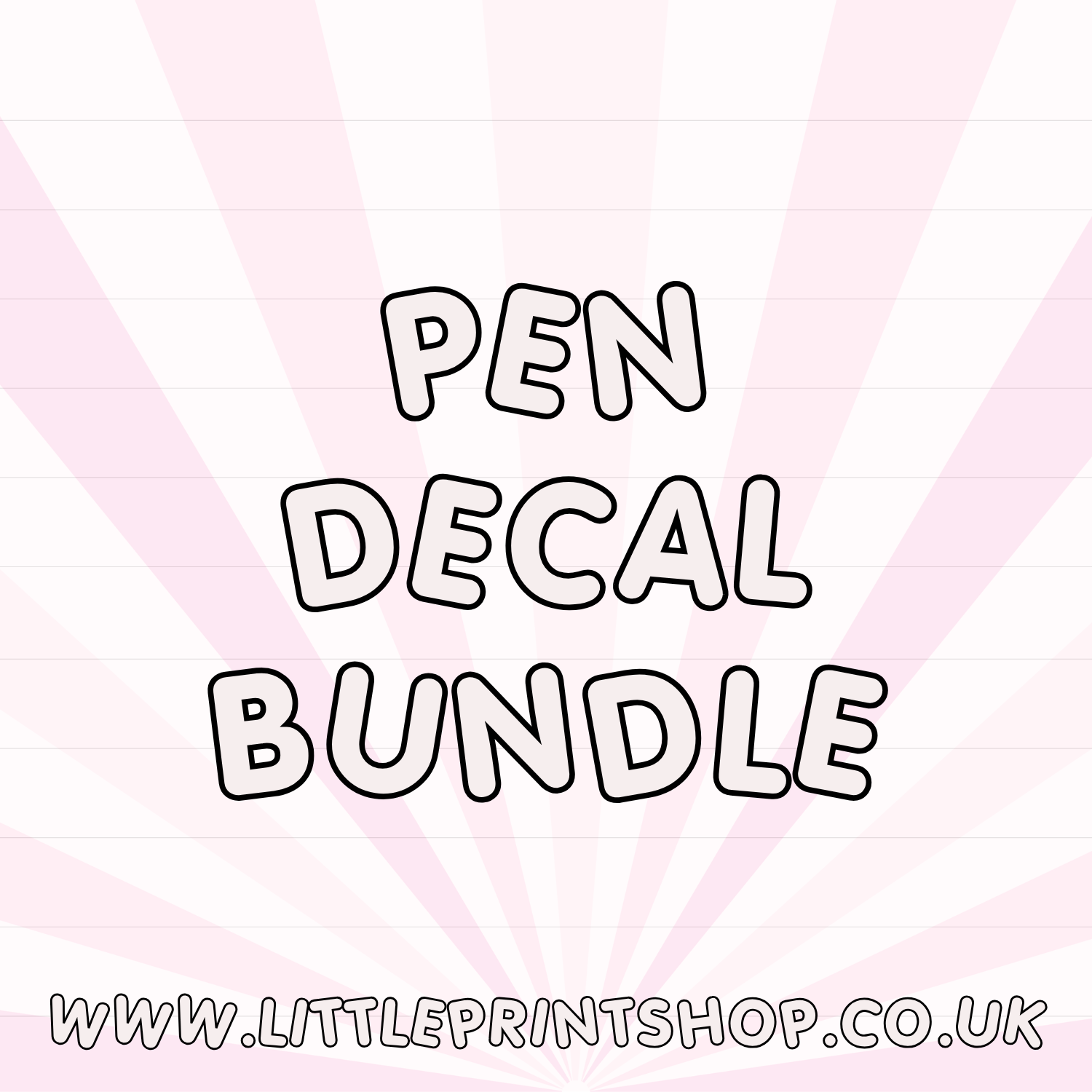 UVDTF Pen Decals Bundle – Little Print Shop