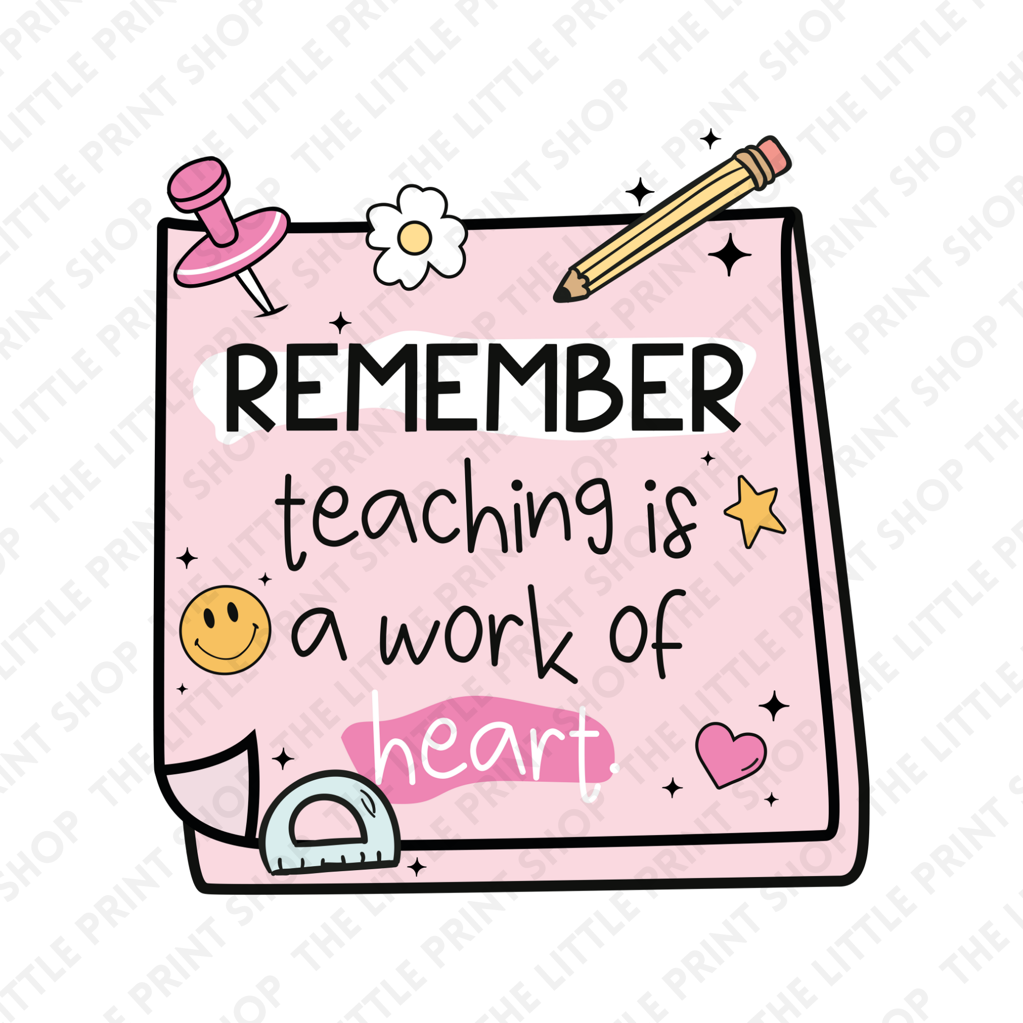 Reminder #4 - UV DTF 3 inch Decals – Little Print Shop