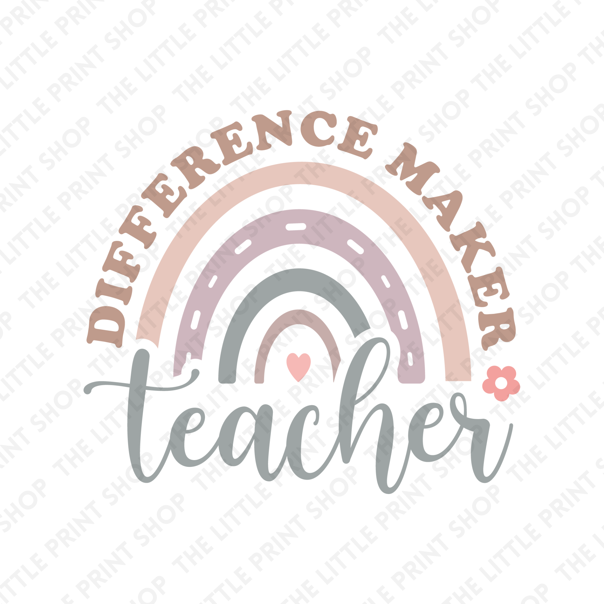 Difference Maker - UV DTF 3 inch Decals – Little Print Shop