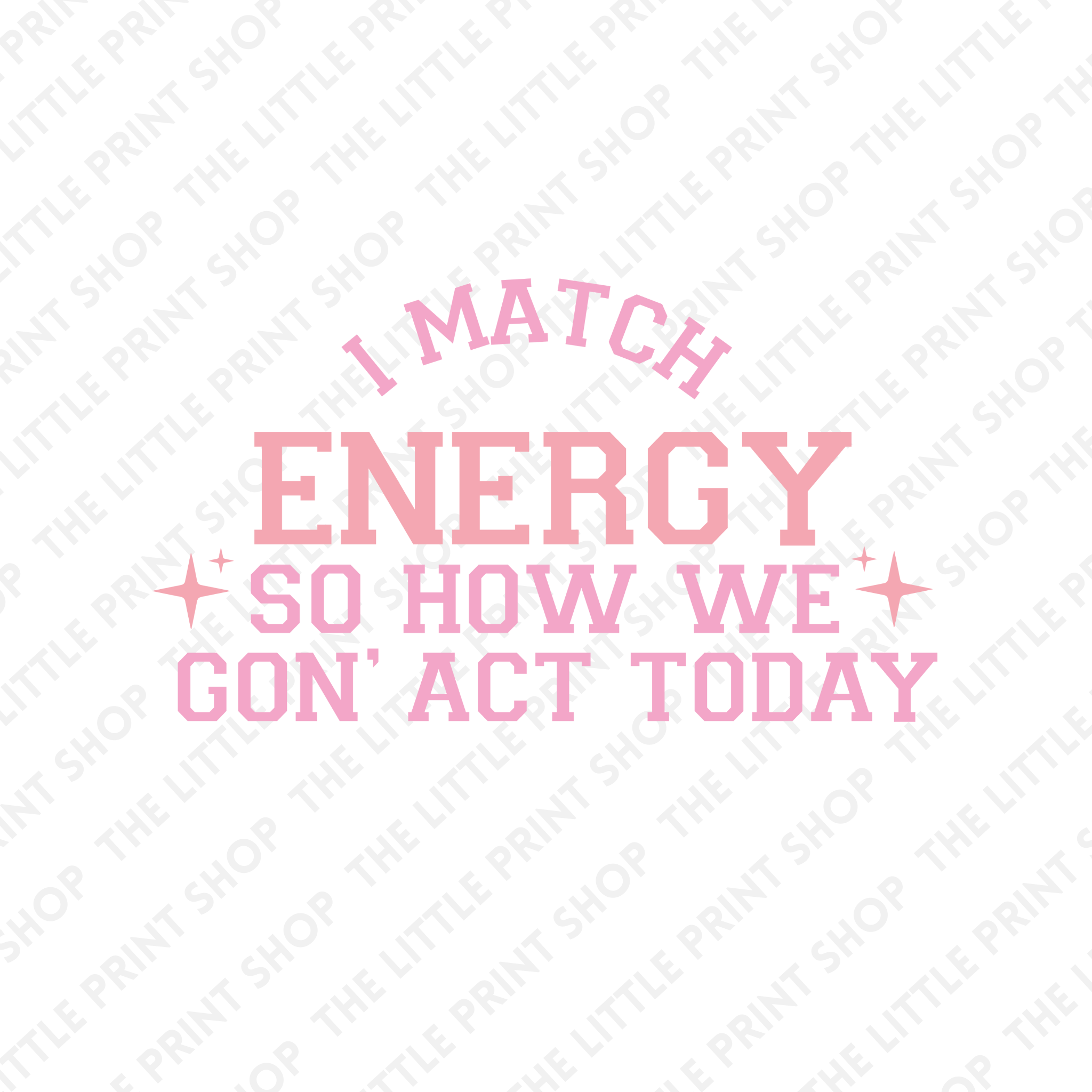Energy Match - UV DTF 3 inch Decals – Little Print Shop