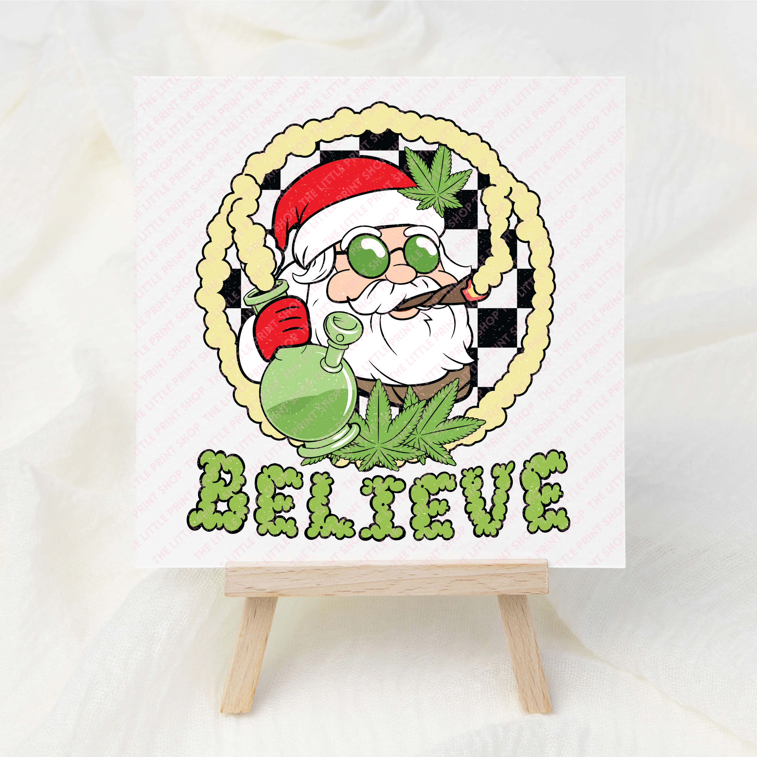 Believe - UV DTF 3 inch Decal – Little Print Shop