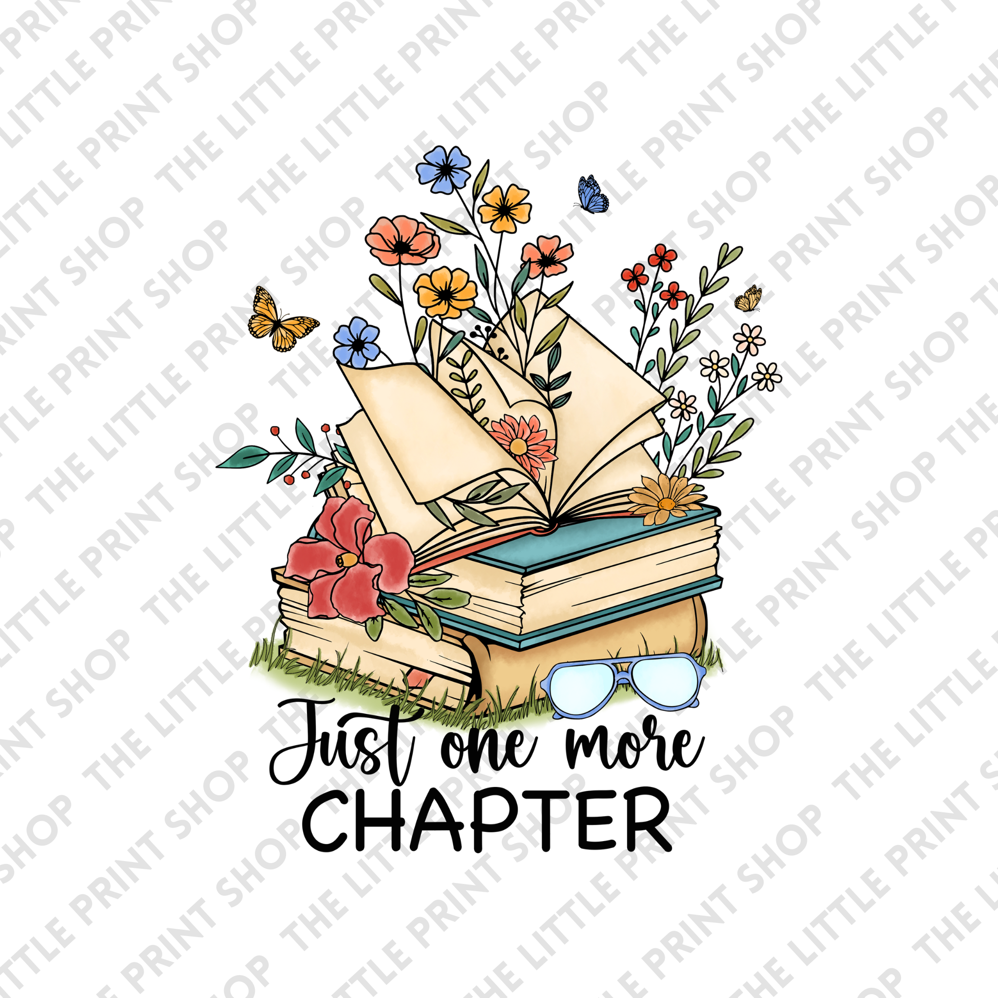 One More Chapter - UV DTF 3 inch Decal – Little Print Shop