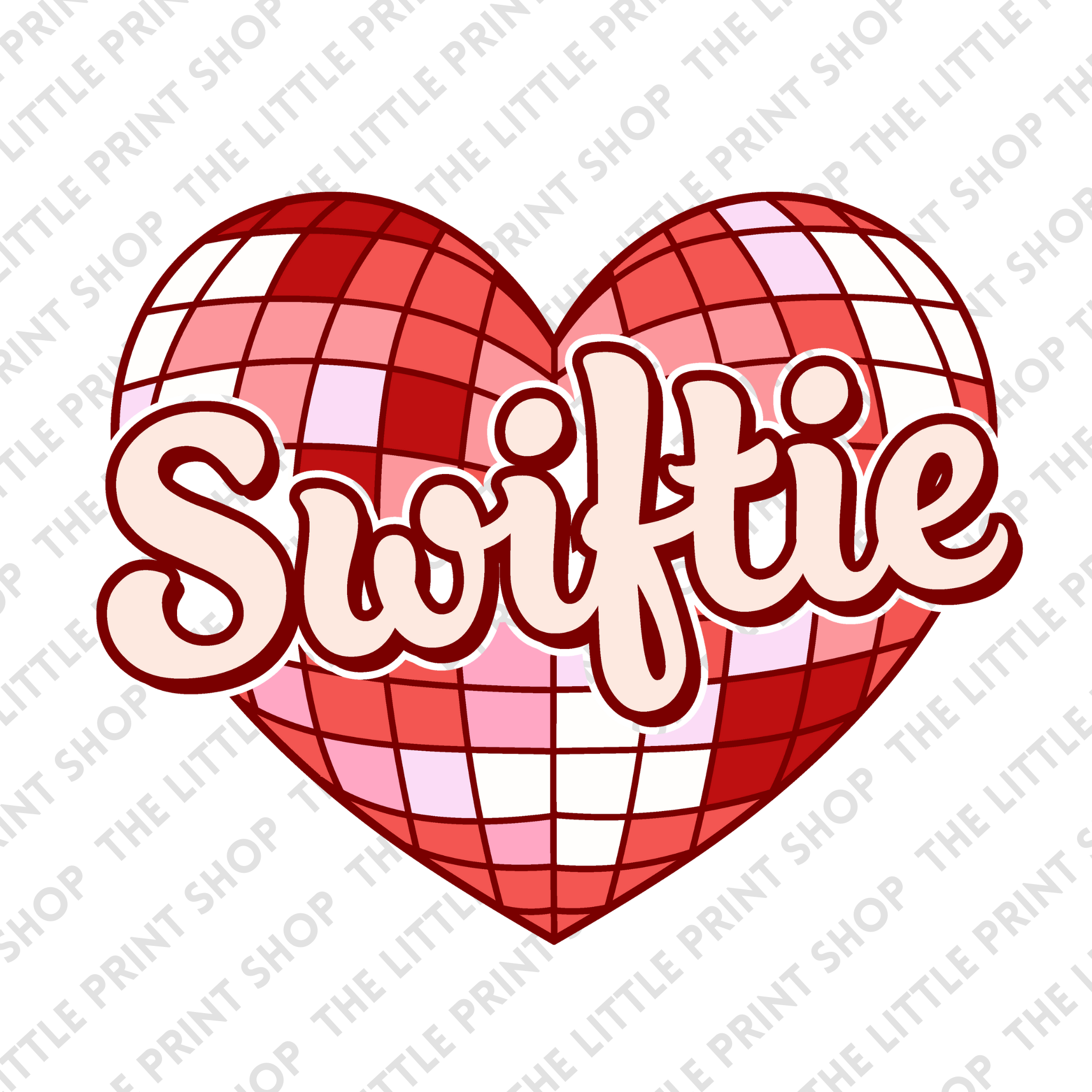 Swift Heart - UV DTF 3 inch Decals – Little Print Shop