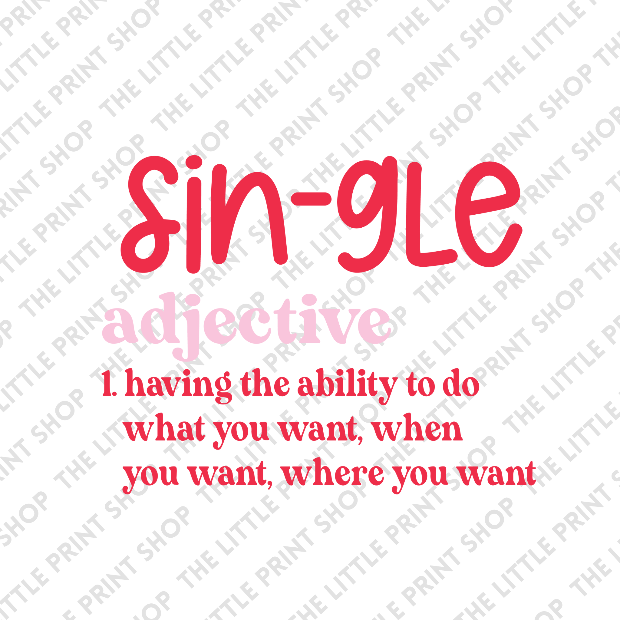 Single - UV DTF 3 inch Decals – Little Print Shop