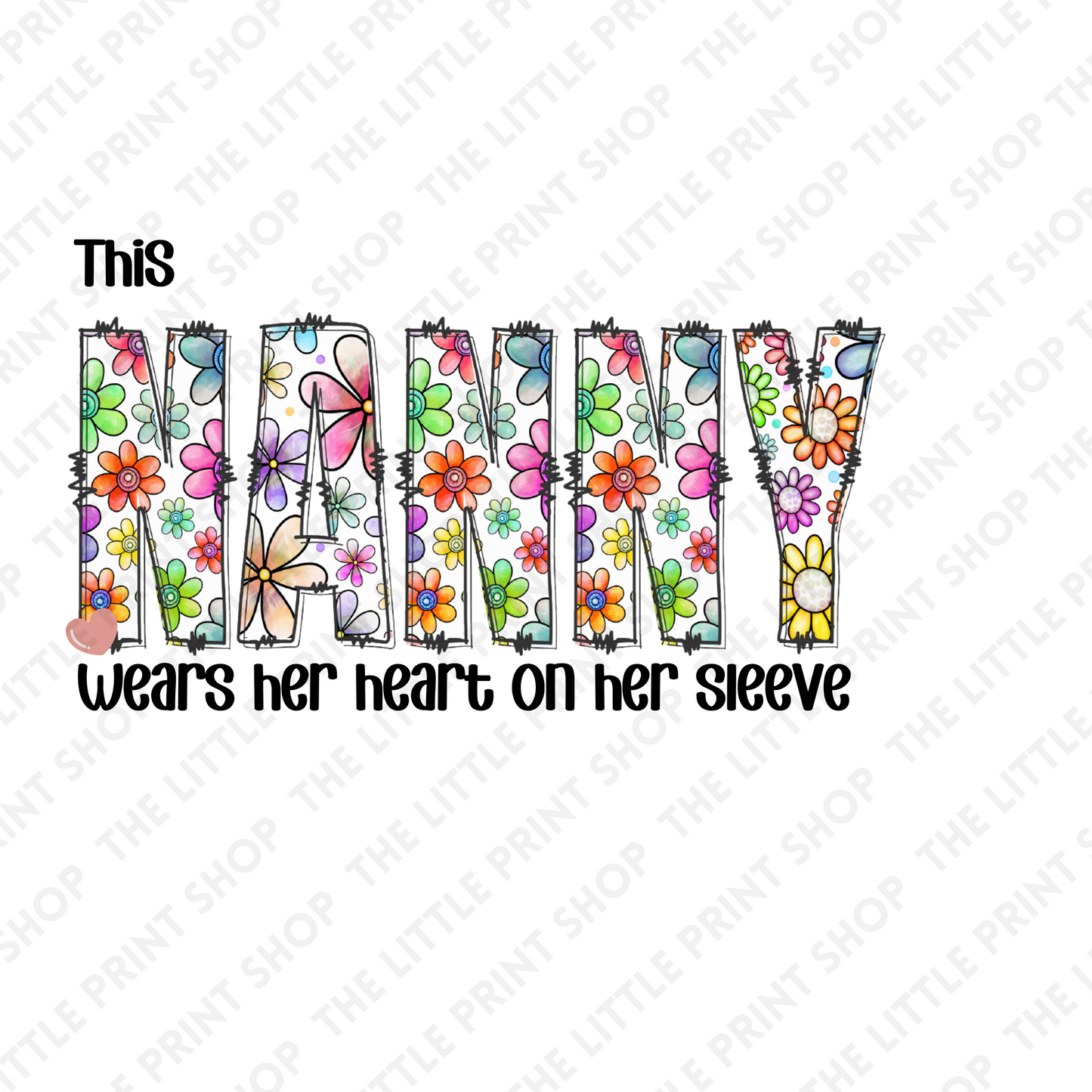 This Nanny.. - UV DTF 3 inch Decals – Little Print Shop
