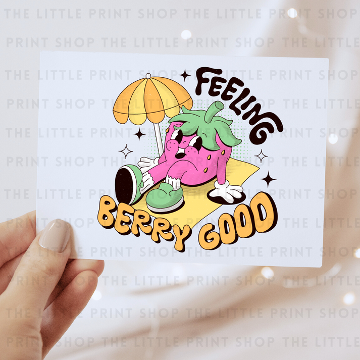 Berry Good - DTF Transfer Decal – Little Print Shop