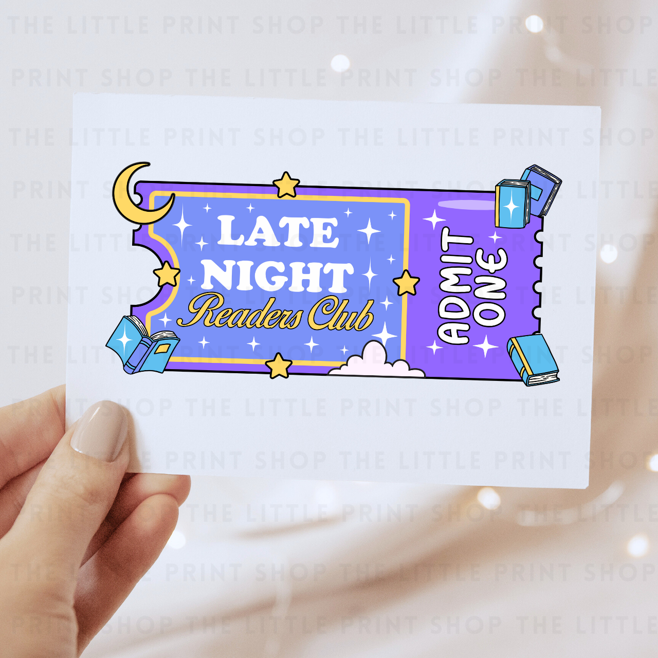 Late Night - DTF Transfer Decal – Little Print Shop