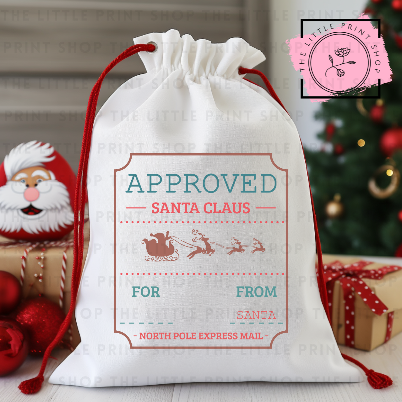 Approved Mail - DTF Christmas Sack Transfer – Little Print Shop