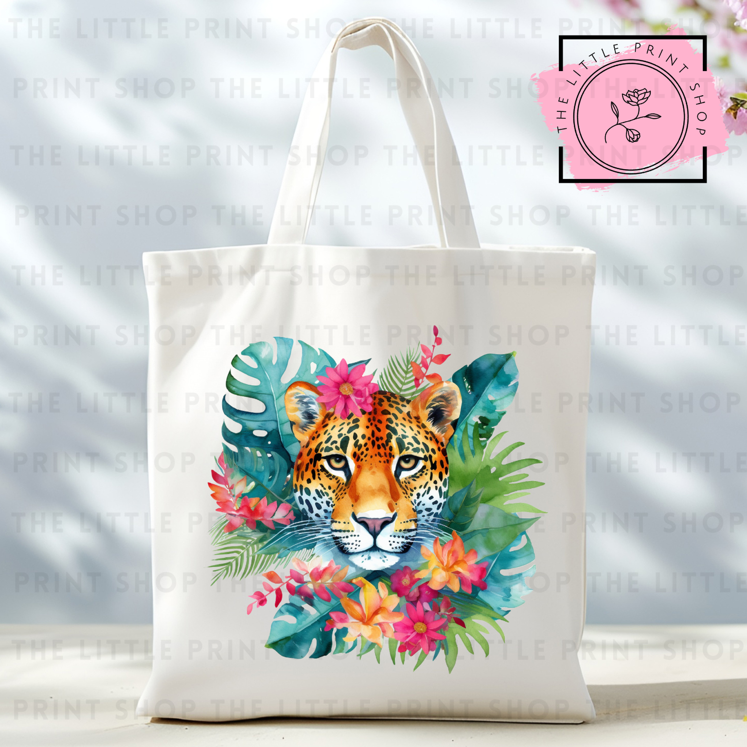 Cheetah - Tote Bag DTF Transfer – Little Print Shop
