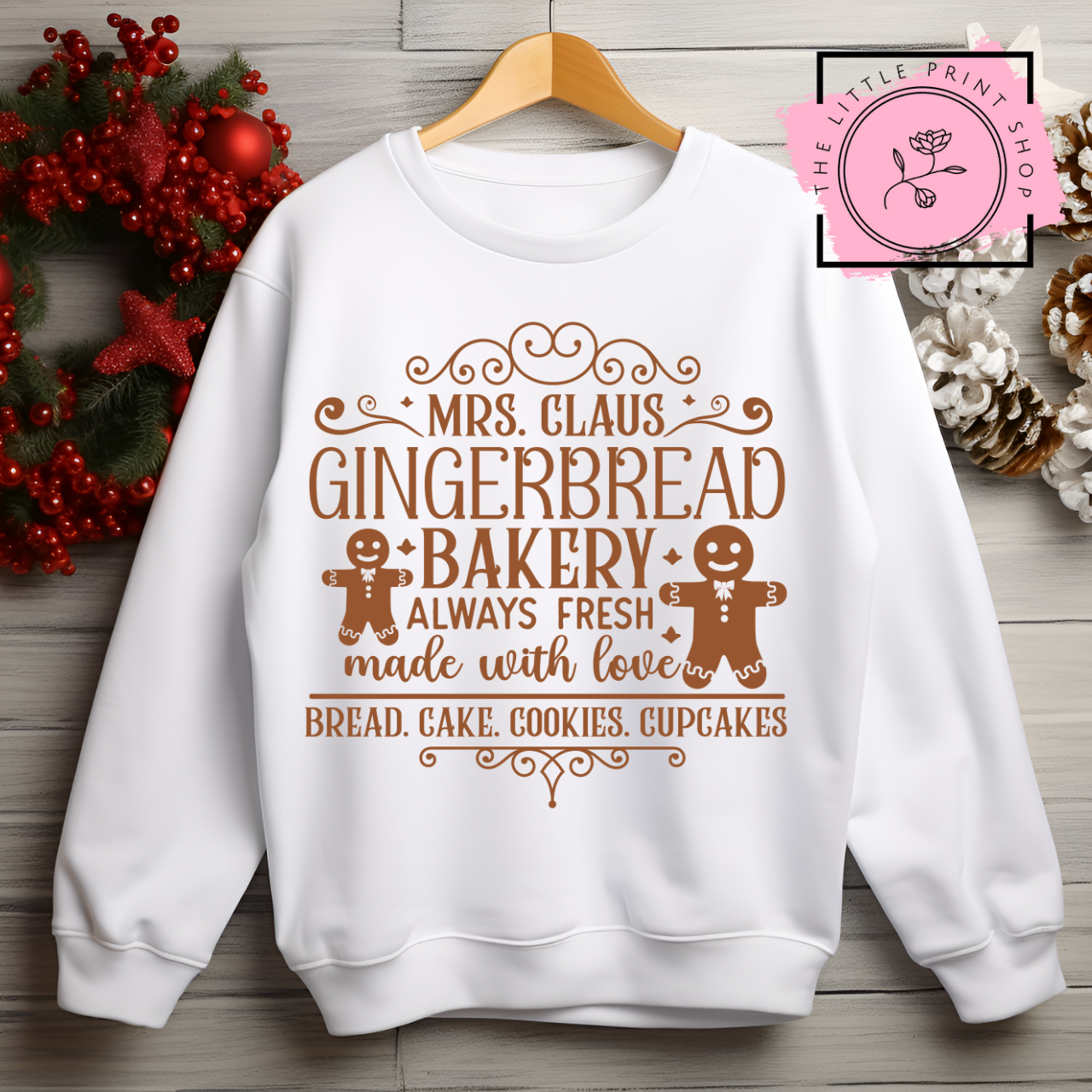 Gingerbread - DTF Transfer Decal – Little Print Shop
