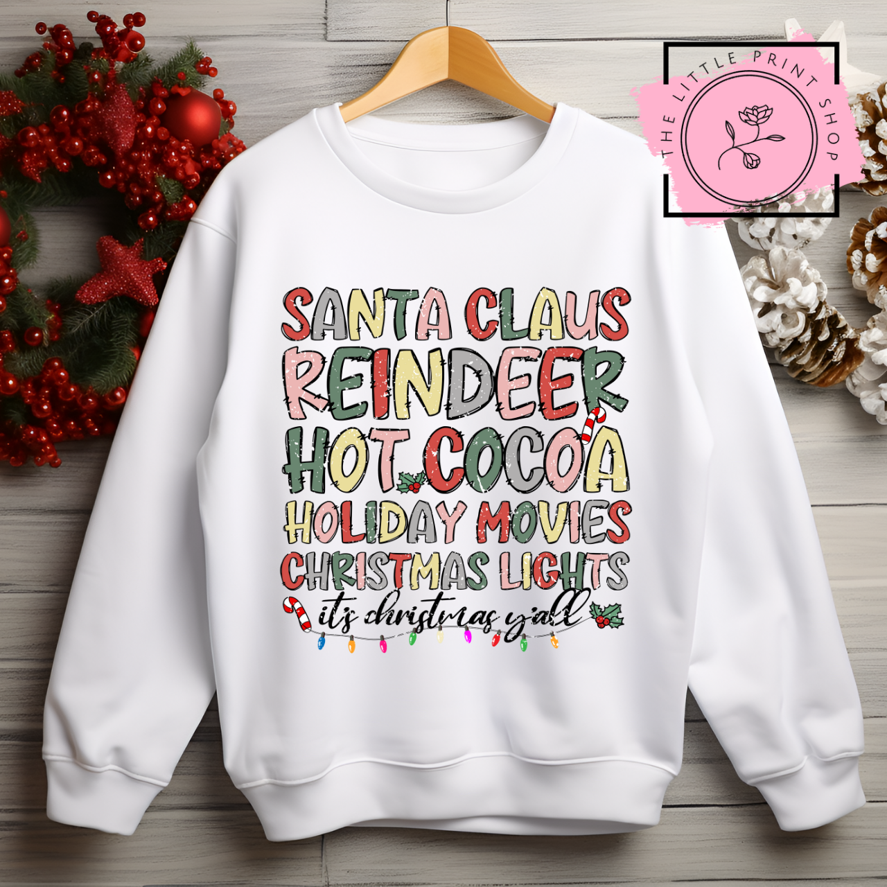 Santa Claus - DTF Transfer Decal – Little Print Shop