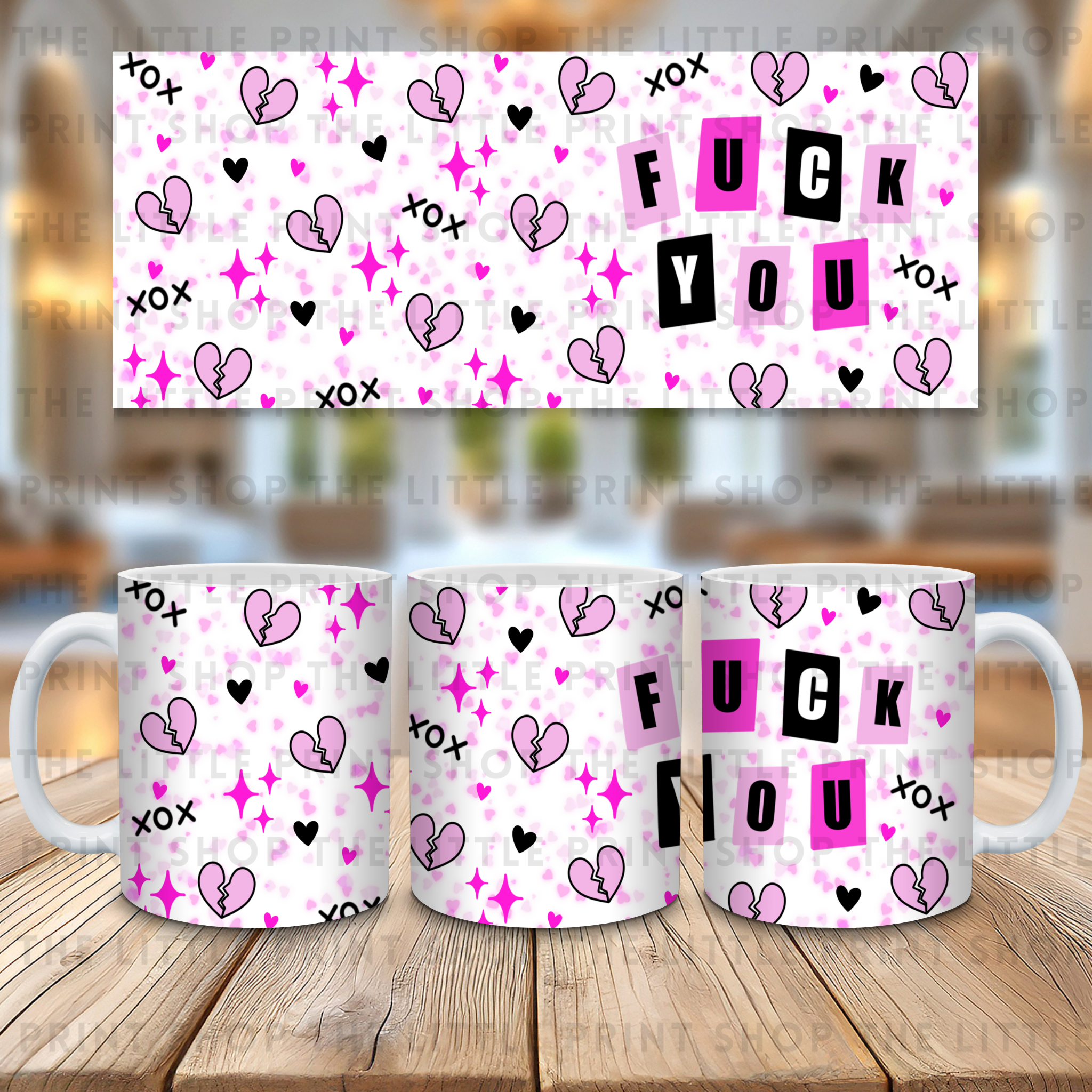 FCUK You - 11oz Sublimation Wrap – Little Print Shop
